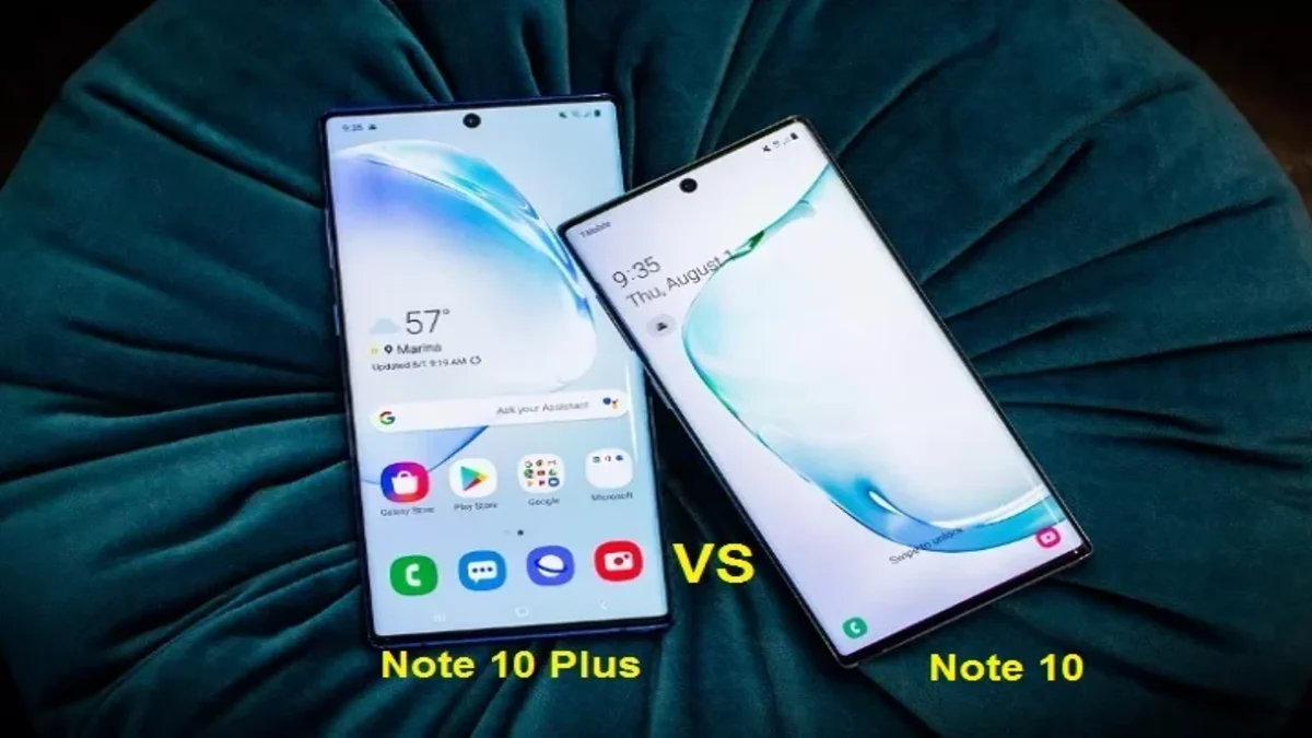 مقارنة note 10 vs note 10 plus : اقرأ - السوق المفتوح